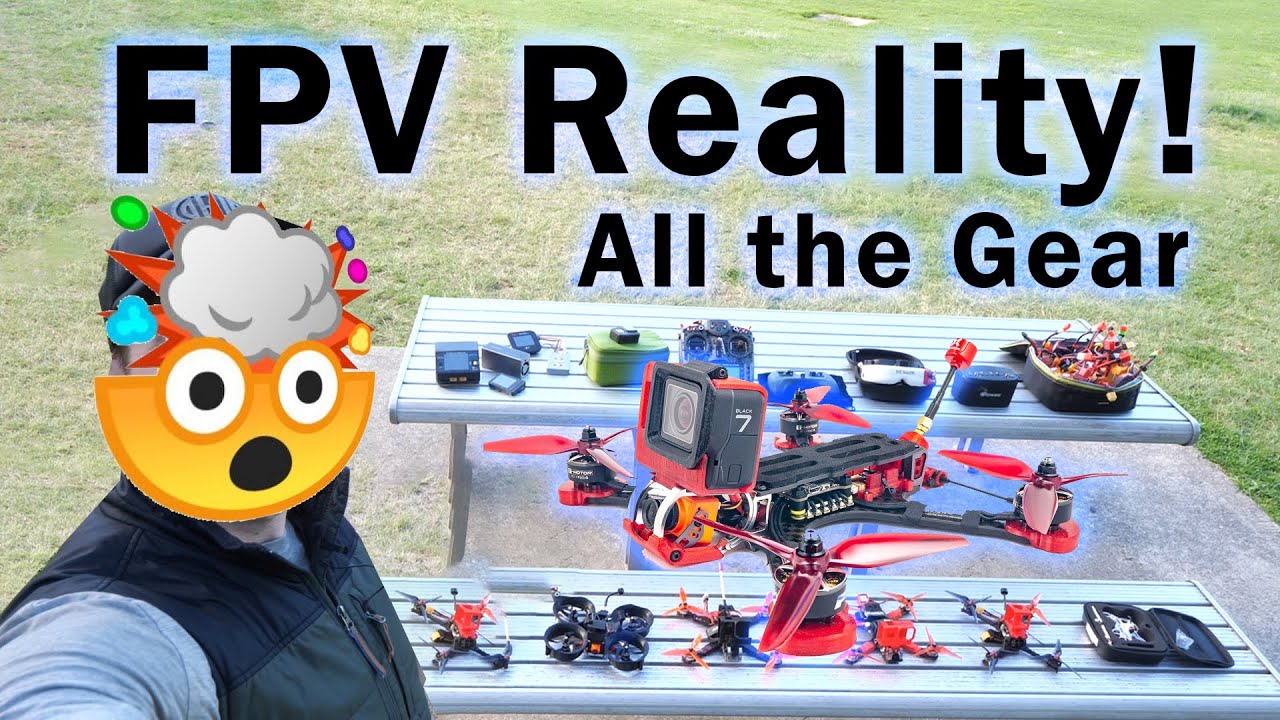 FPV what gear you REALLY need to buy, I reveal all my drone equipment ...