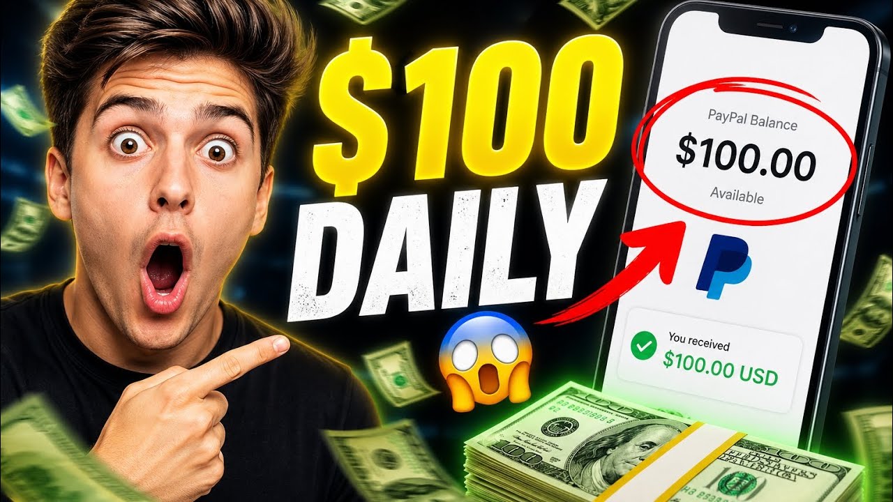 Make $100/Day Using Your Phone [Step-by-Step] - YouTube