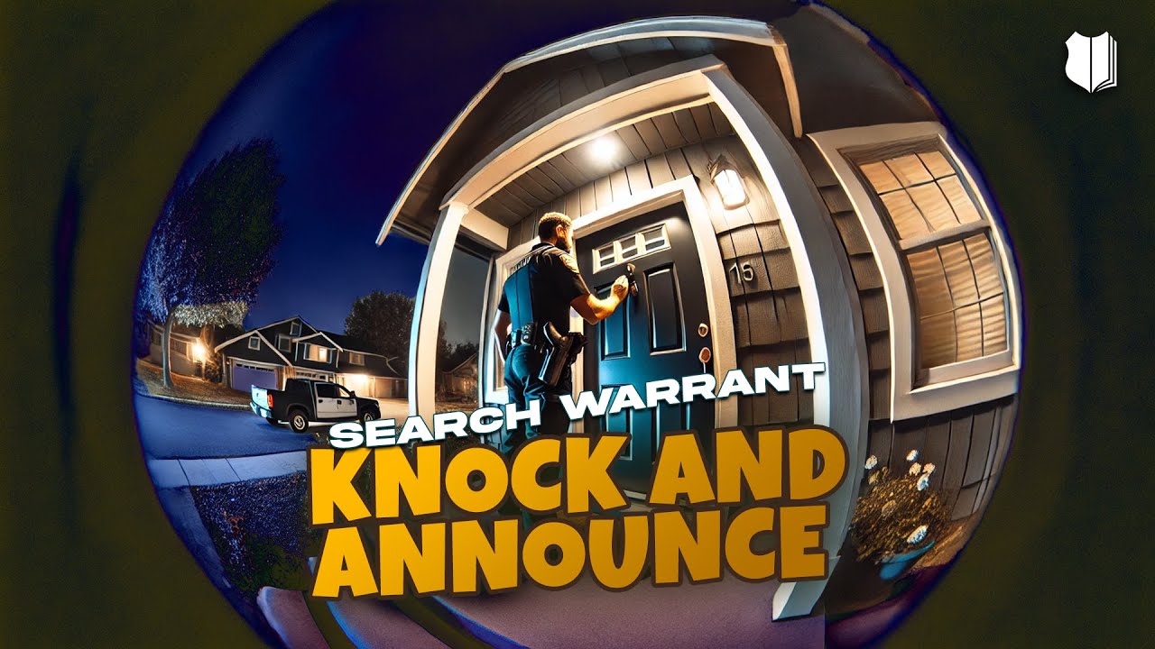 Ep#703 Is Knock and Announce Required for Arrest Warrants? - YouTube