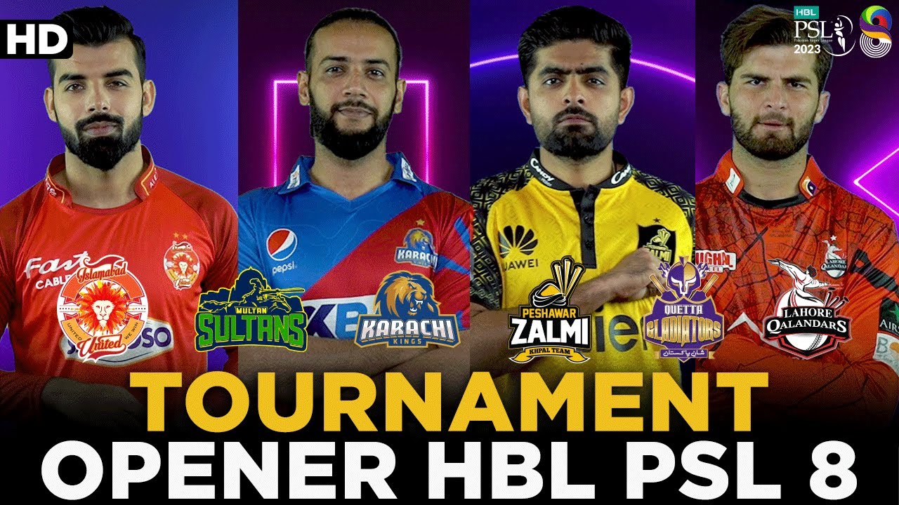 Tournament Opener HBL PSL Season 8 2023 | HBL PSL 8 | MI2A - YouTube