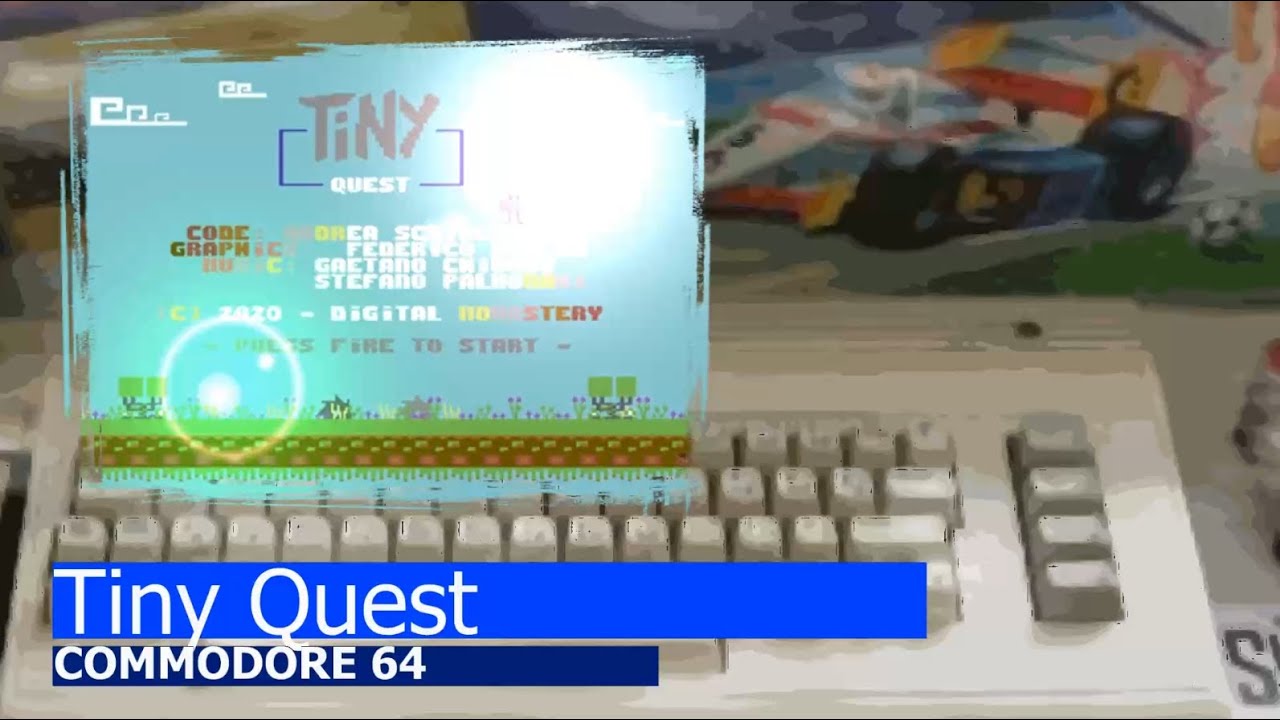 Commodore 64 -=Tiny Quest=- - YouTube