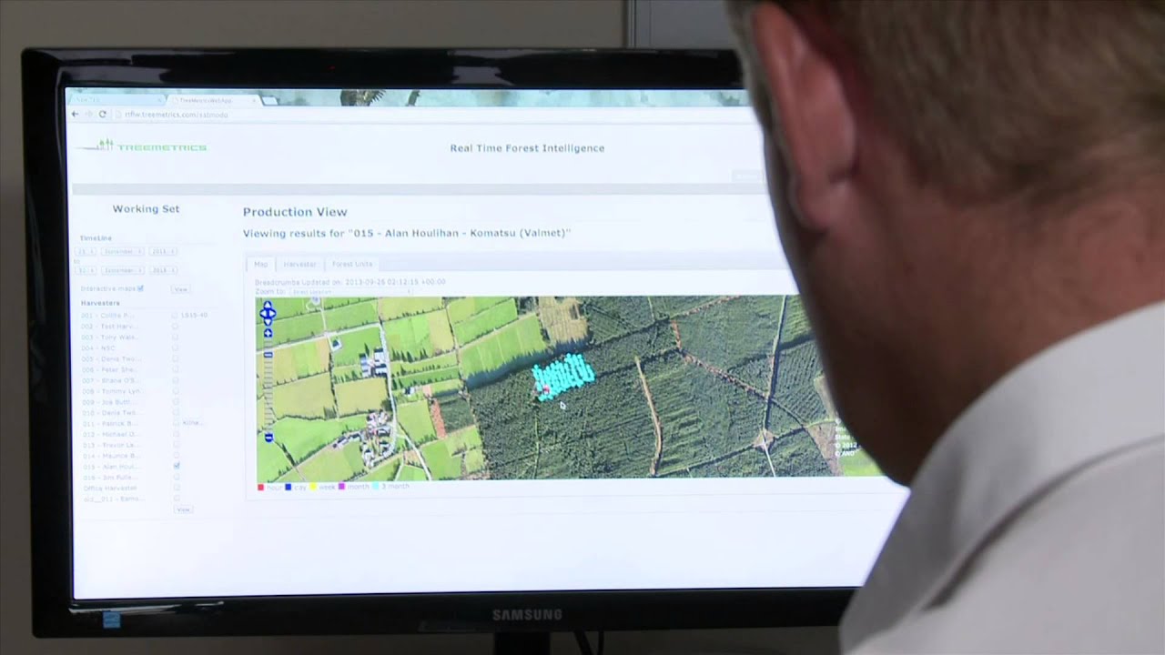 Treemetrics Precision Forestry Platform - YouTube