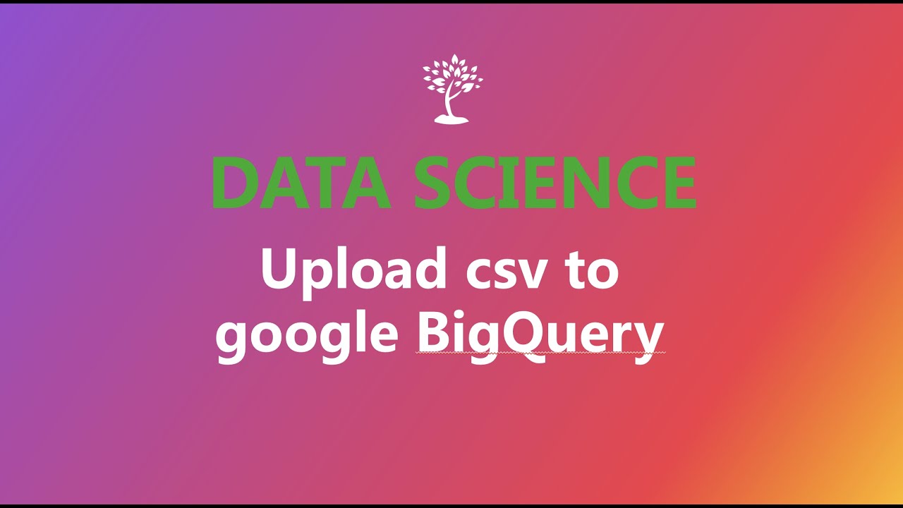 How To Upload Csv File To Google Bigquery YouTube How To Upload Csv File To Google Bigquery YouTube