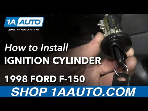 How to Replace Ignition Lock Cylinder 96-98 Ford F-150
