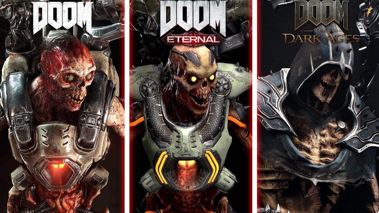 Doom: The Dark Ages vs Doom Eternal vs Doom 2016 - Monsters Comparison ...
