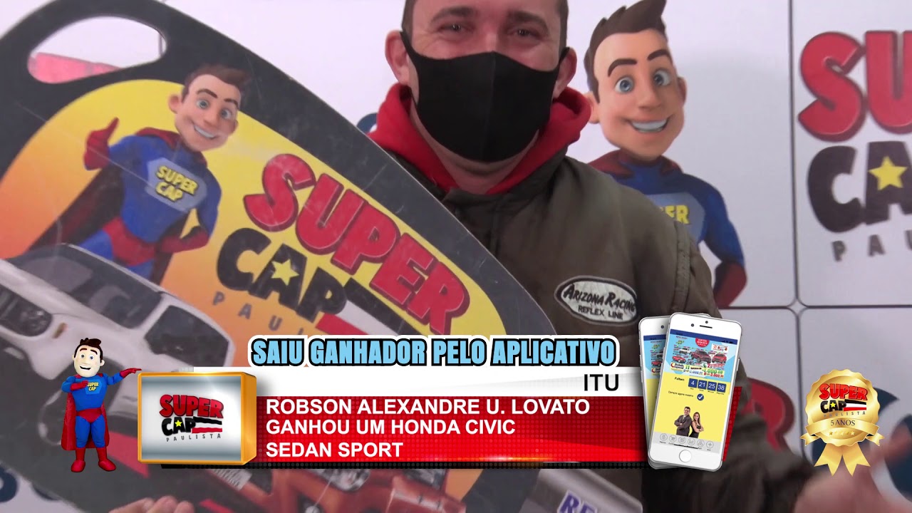 Ganhadores Supercap Paulista - 31/05/2020 - 4º Prêmio - YouTube