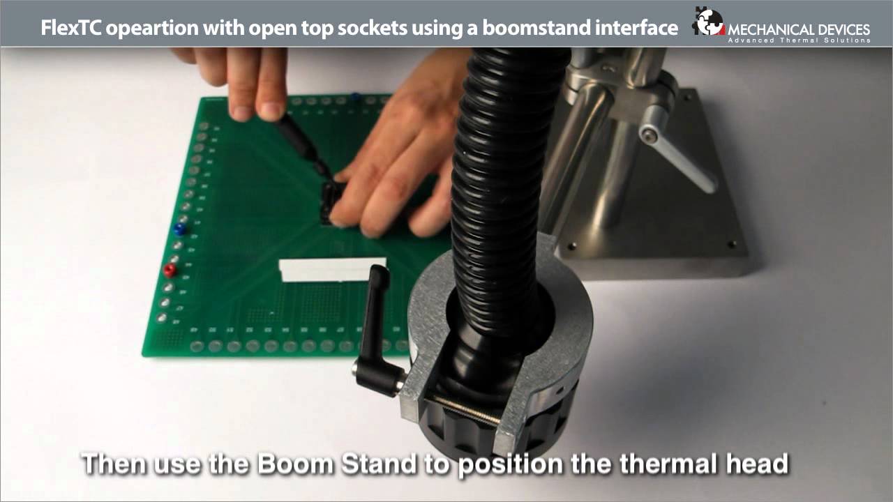 FlexTC operation with open top sockets using a Boom Stand Interface ...