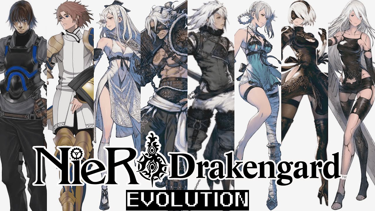 Evolution of DRAKENGARD | All Drakengard & NieR Games - YouTube