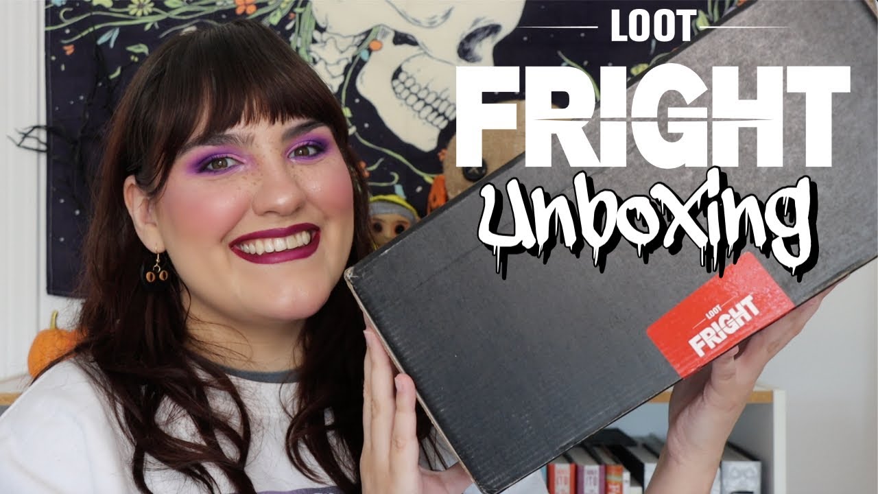 Loot Fright Horror Subscription Box Unboxing | September 2020 - YouTube