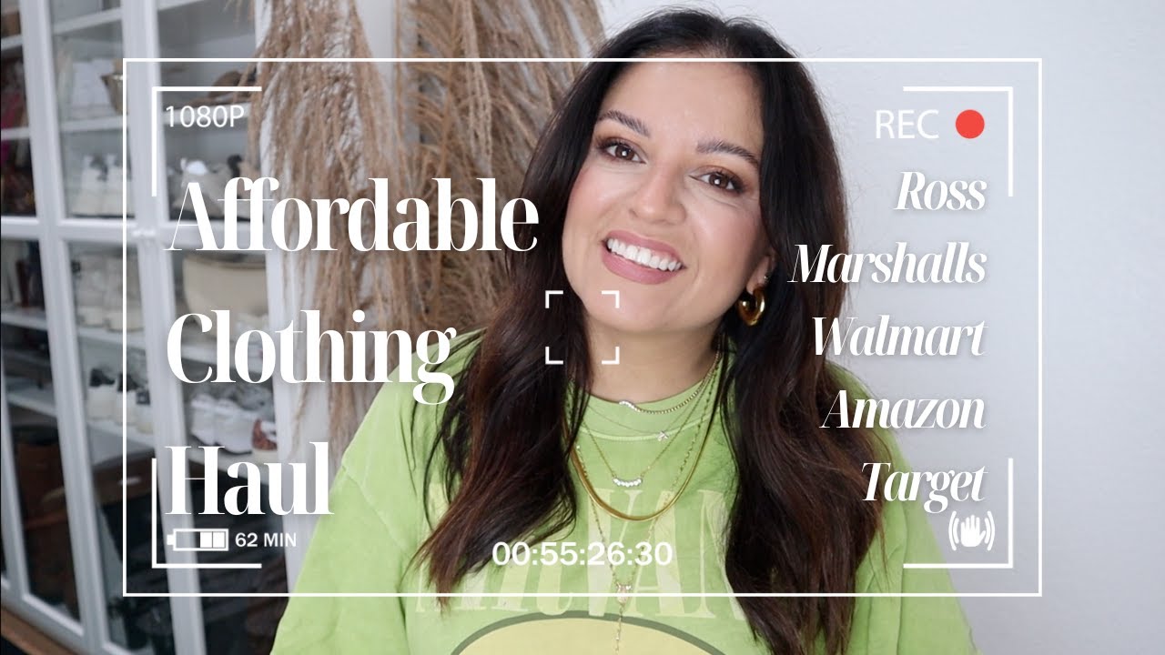 AFFORDABLE TRY ON HAUL | SPRING SUMMER CLOTHING HAUL | ROSS | MARSHALLS ...