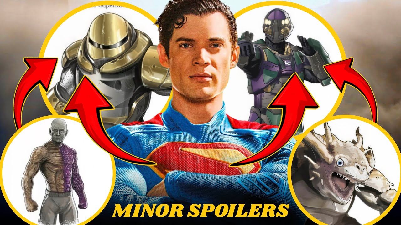 Superman 2025 - Character Descriptions Revealed - Raptors and Baby Joey ...