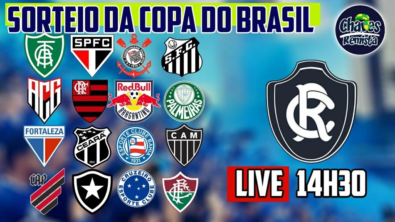 SORTEIO DA 3ª FASE DA COPA DO BRASIL - YouTube
