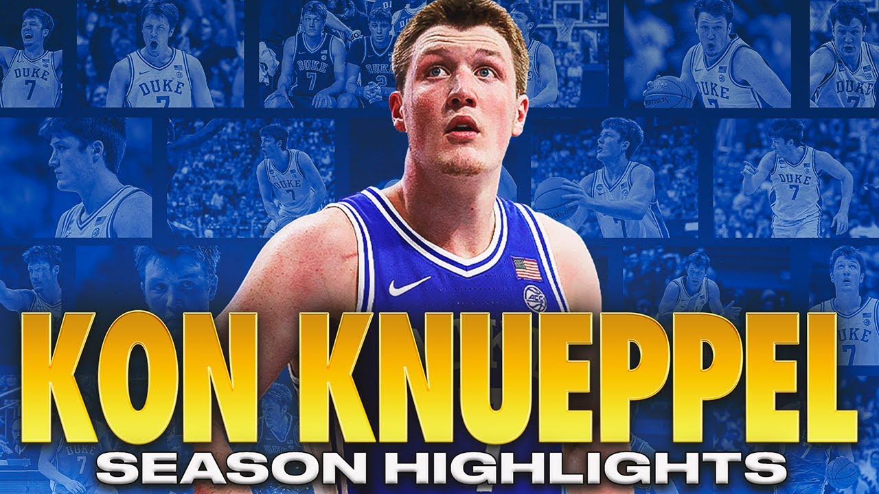 Kon Knueppel Season Highlights | 2025 NBA Draft Prospects - YouTube