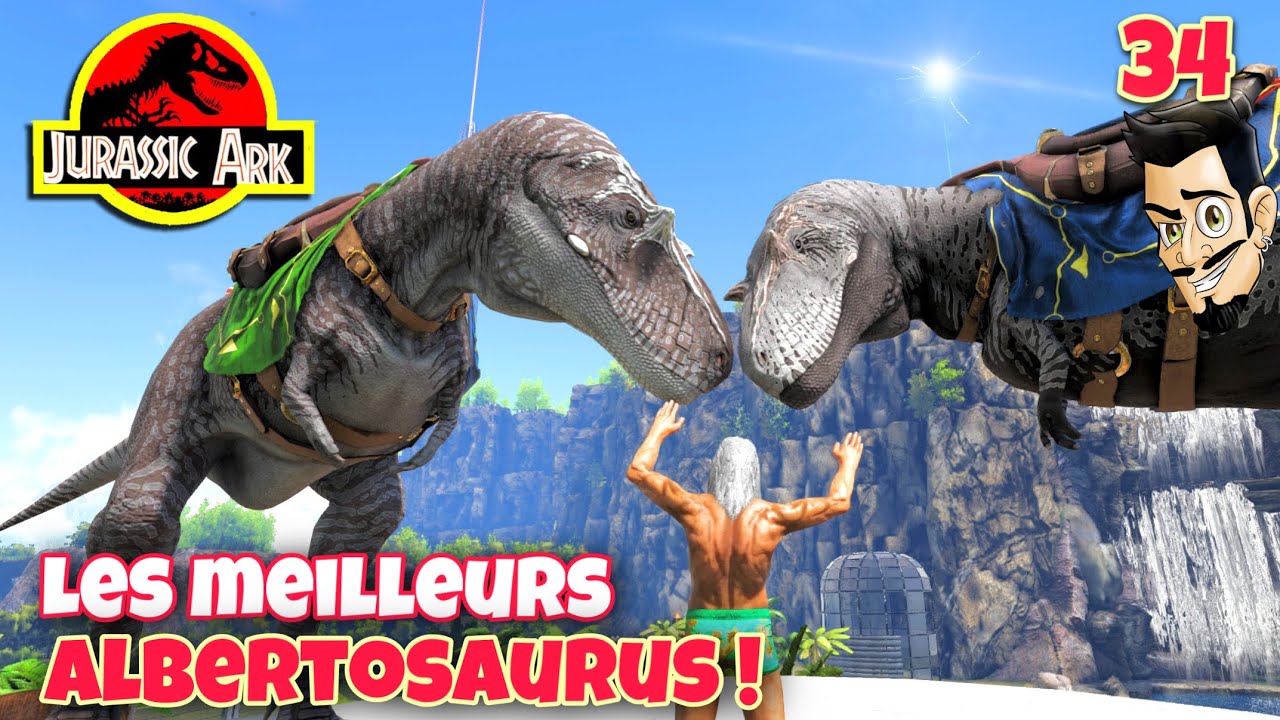 JURASSIC ARK: JE CAPTURE LES MEILLEURS DINOS ? ( L' ALBERTOSAURUS ) EP ...
