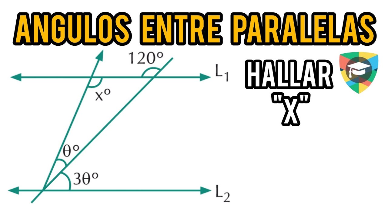 Ángulos formados por dos rectas paralelas y una transversal ejercicios ...