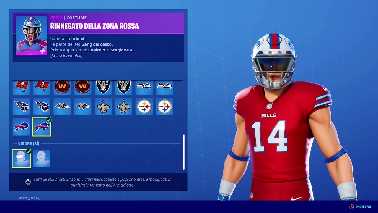 Fortnite nfl fortnite rugby 2020 nello shop - YouTube