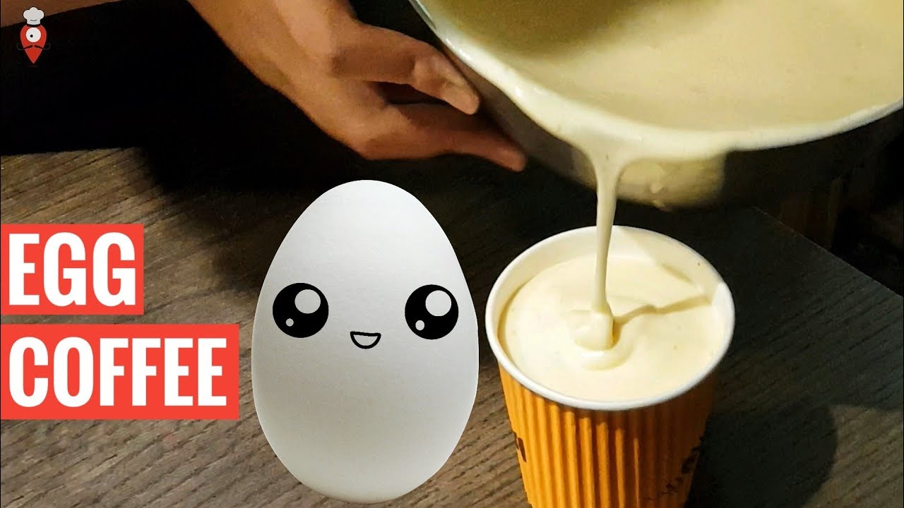 Egg Coffee Production - Haka Cafe Hanoi (foodseeing Vietnam) - YouTube