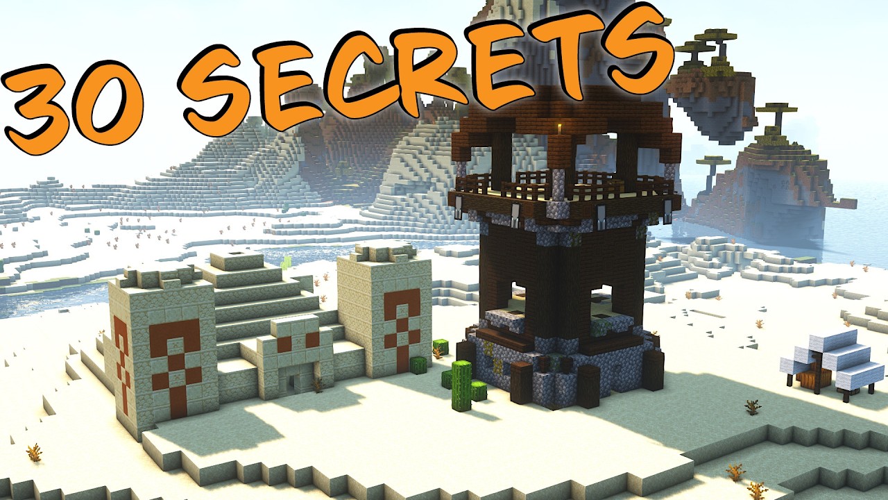 30 Secrets About Minecraft You Didnt Know To Make Your Game Better ...