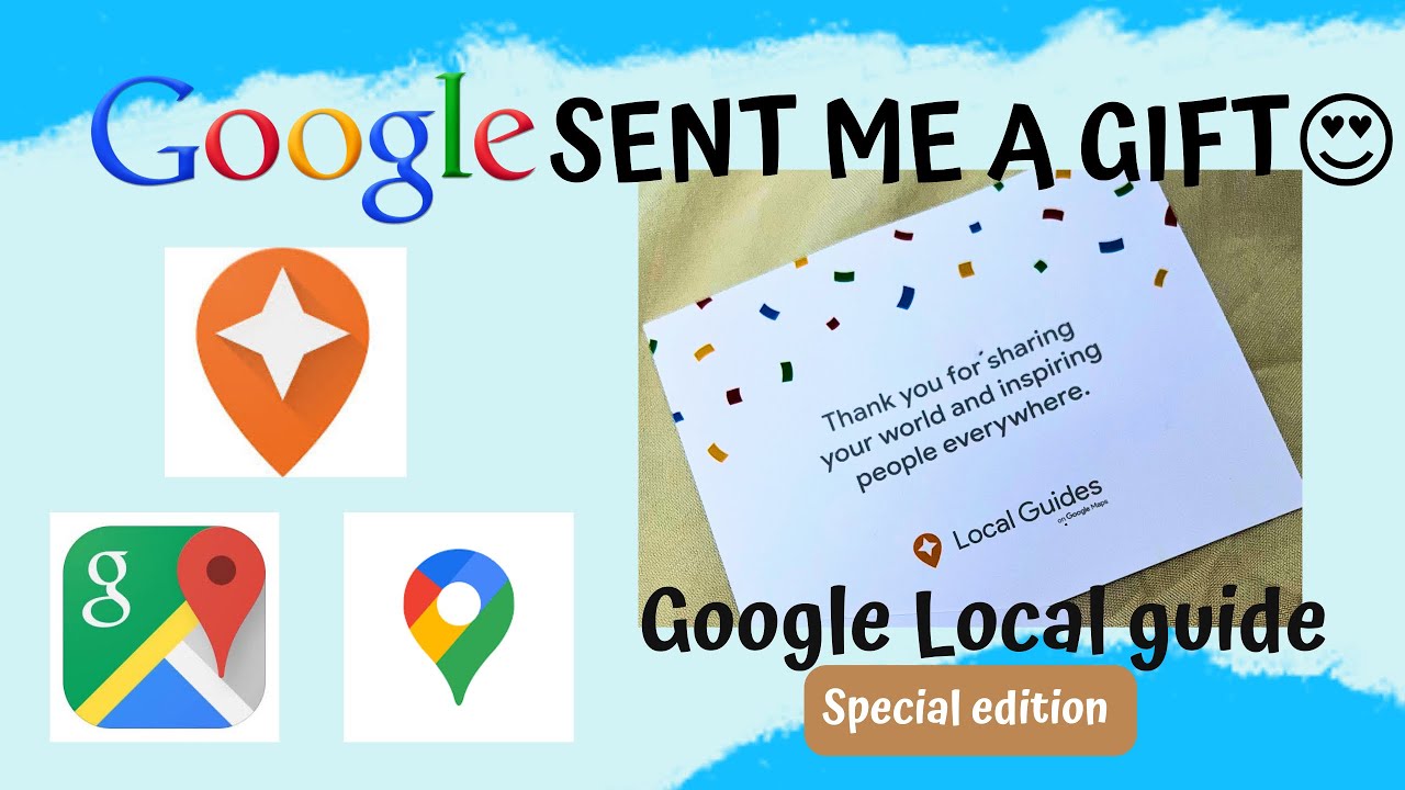 GIFT FROM GOOGLE MAPS | GOOGLE SENT ME GIFT | REWARD FROM GOOGLE ...