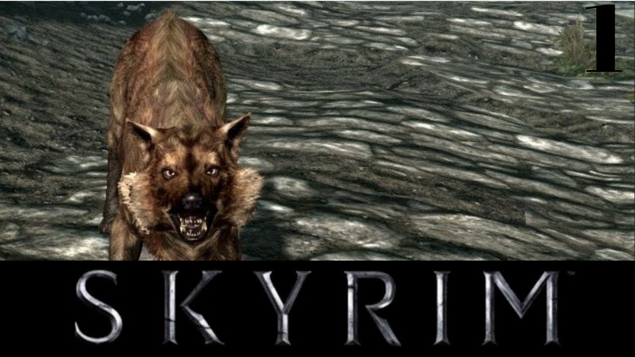 Skyrim Modded - Part 1 | The Strongest Wolf to Ever Live - YouTube