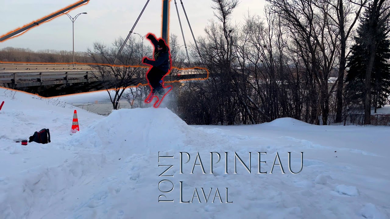Pont Papineau | Laval | Ski | Jump | Hiver - YouTube