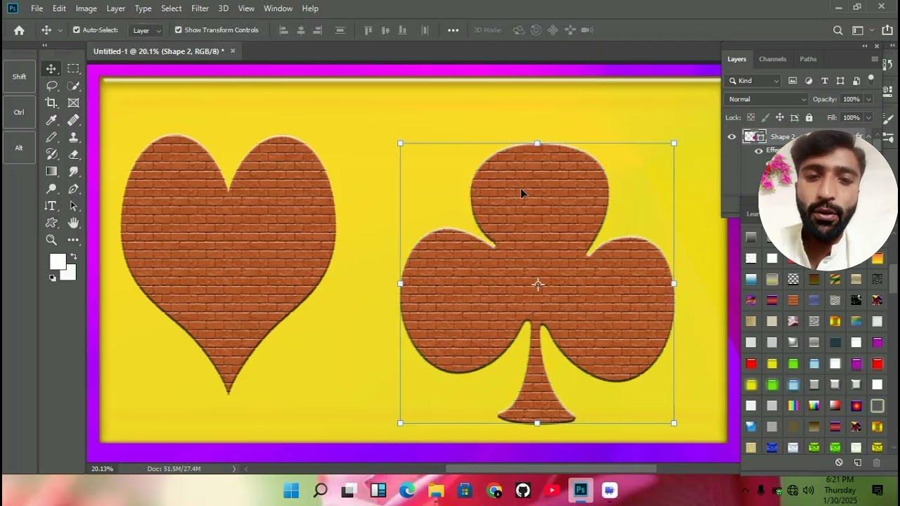 How to create complex shapes in Photoshop? - YouTube