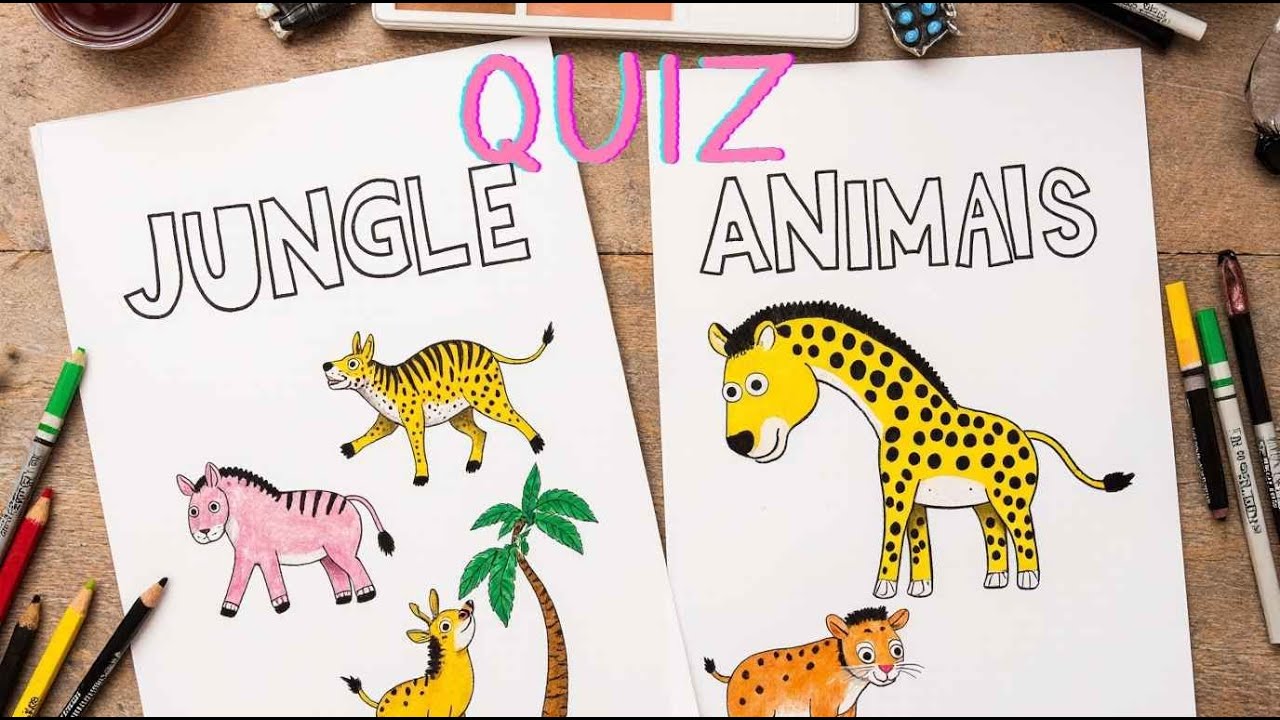 Jungle Animals | Round 2 | What animal is it? | Guessing Game | Animal ...