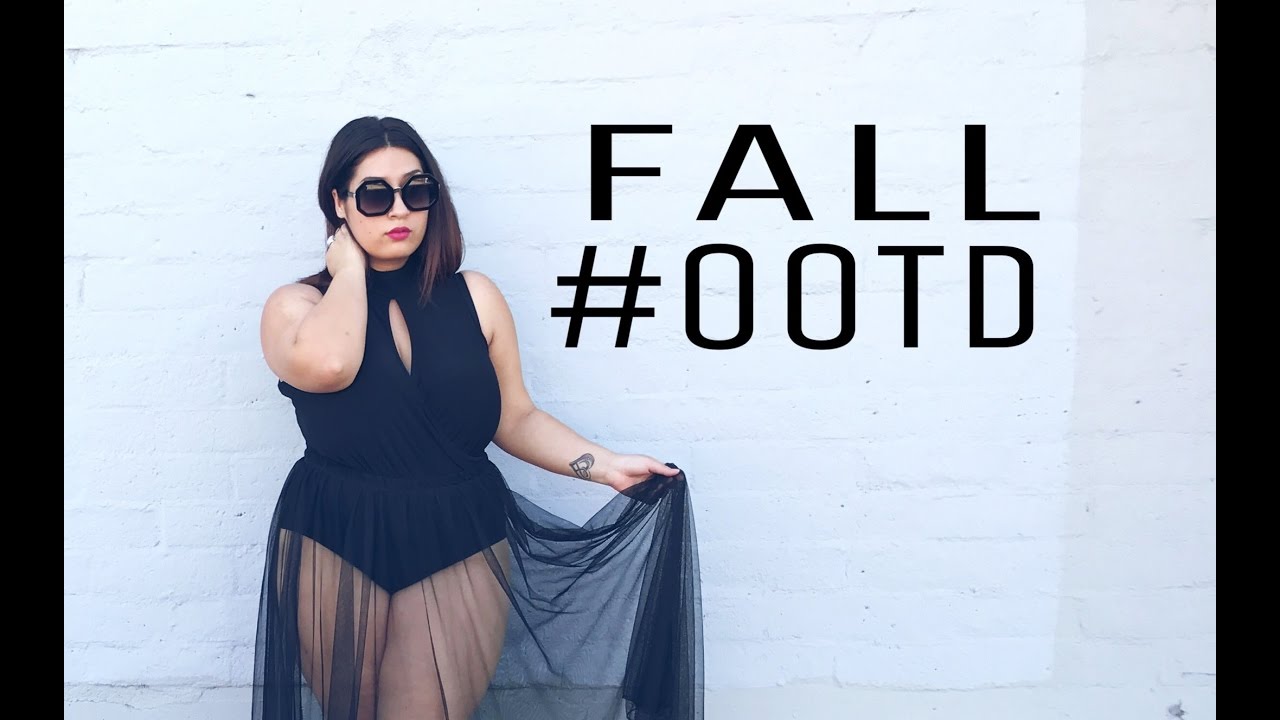 Fall #OOTD l Plus Size - YouTube