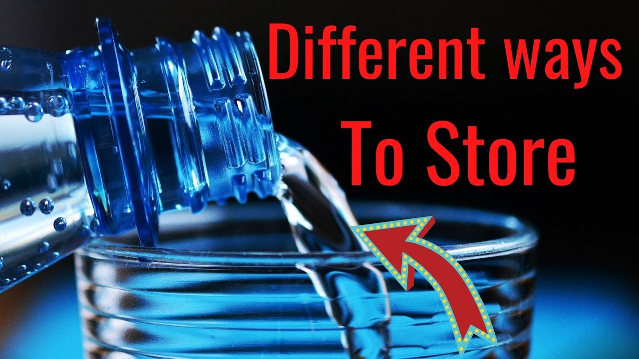 Different Ways To Store Water - YouTube
