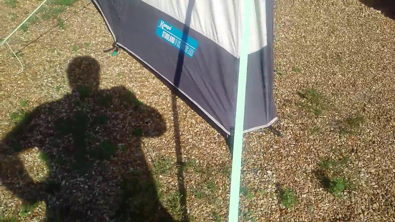 Kampa Air tent mud flaps ... in or out. - YouTube