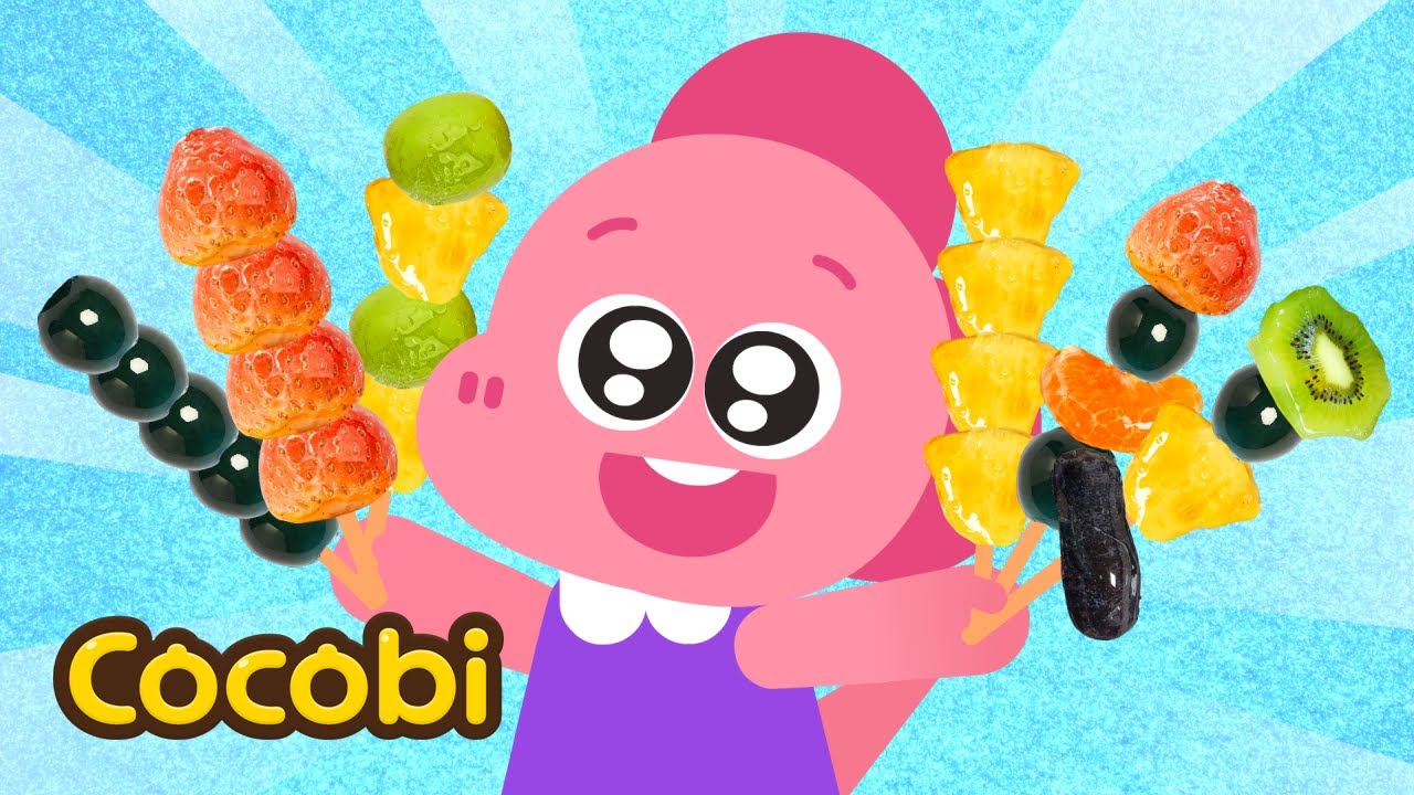 I Love Tanghulu💗 Fruits Candy + More BEST Songs for Kids | Cocobi ...