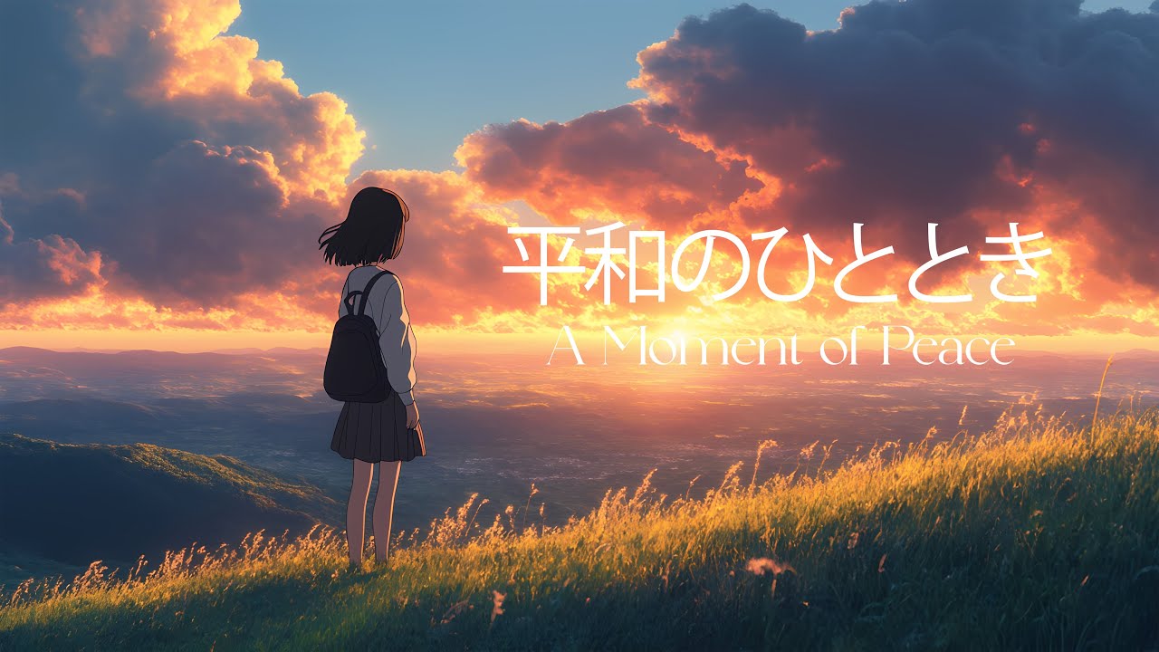🎧 a moment of peace 🌅 - anime peaceful music for study and relaxation ...
