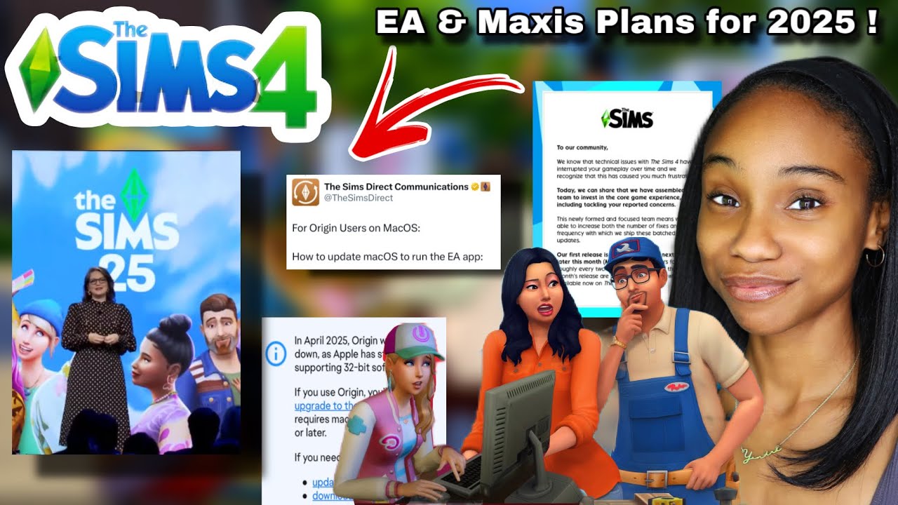 🚨 The Sims Team plans for 2025, SimGurus In & Outs, AI coming soon ...