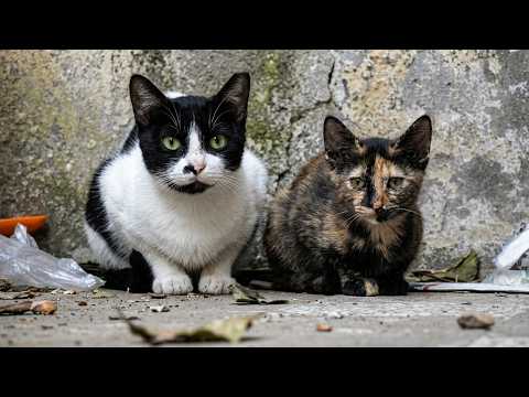 Sokak Kedileri - Bahçede dinleniyorlar