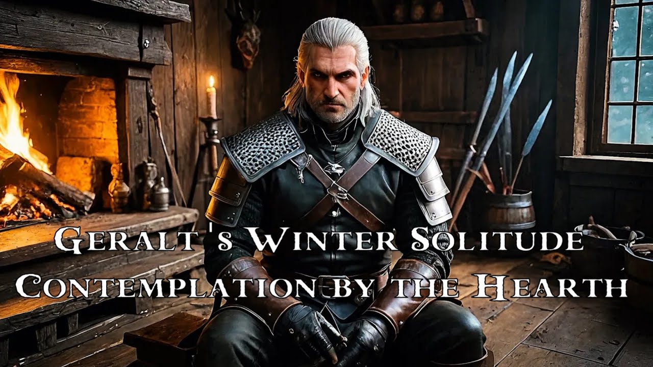 Geralt's Winter Solitude - Contemplation by the Hearth - YouTube