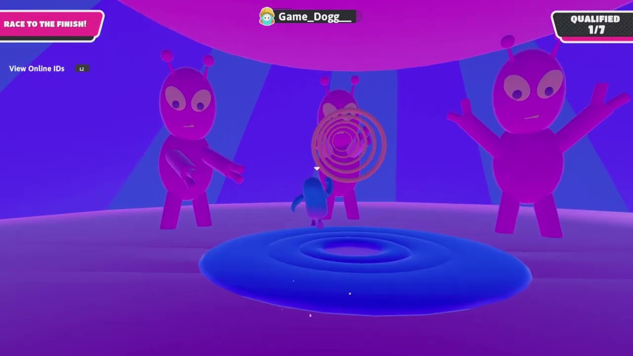 Fall Guys Best Space Theme Map!!! - YouTube