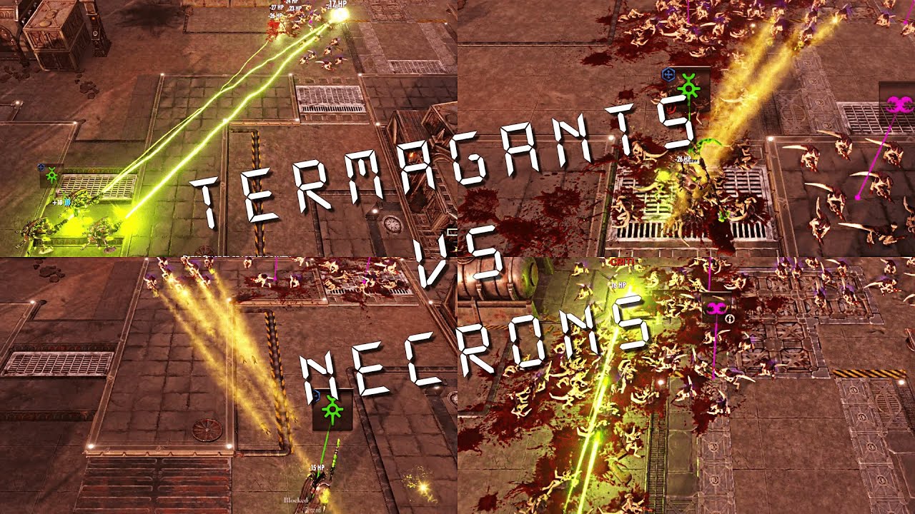 TERMAGANT BROOD SWARM vs NECRON • FLESHBORER RAMPAGE • WARHAMMER 40000 ...