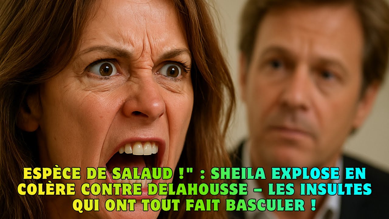 "Espèce de SALAUD !" : Sheila EXPLose en COLÈRE contre Delahousse ...