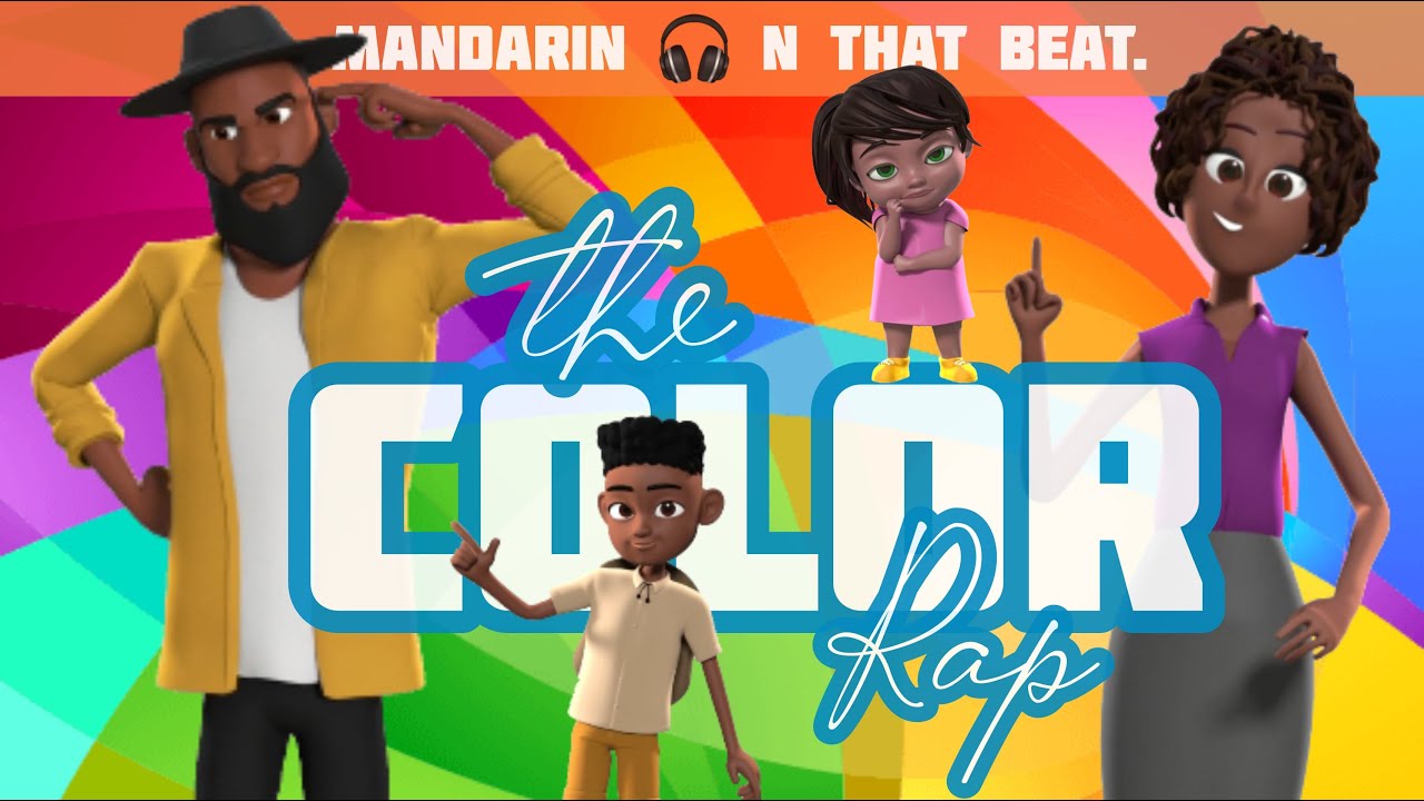 Colors Song In Mandarin(颜色歌) | Chinese Rap Sing-Along Song | For All ...