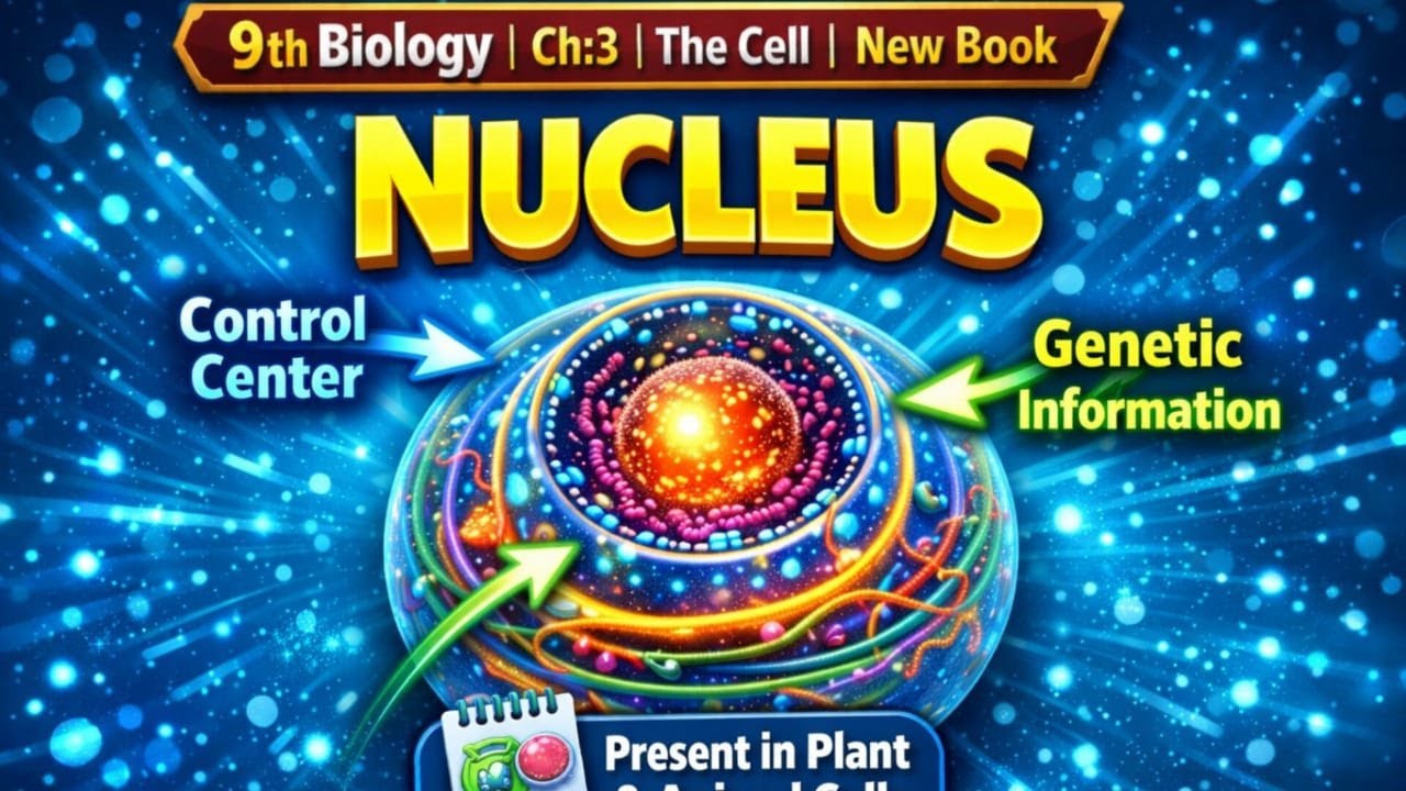 Nucleus class 9 chapter 4 cell biology| structure and function of ...