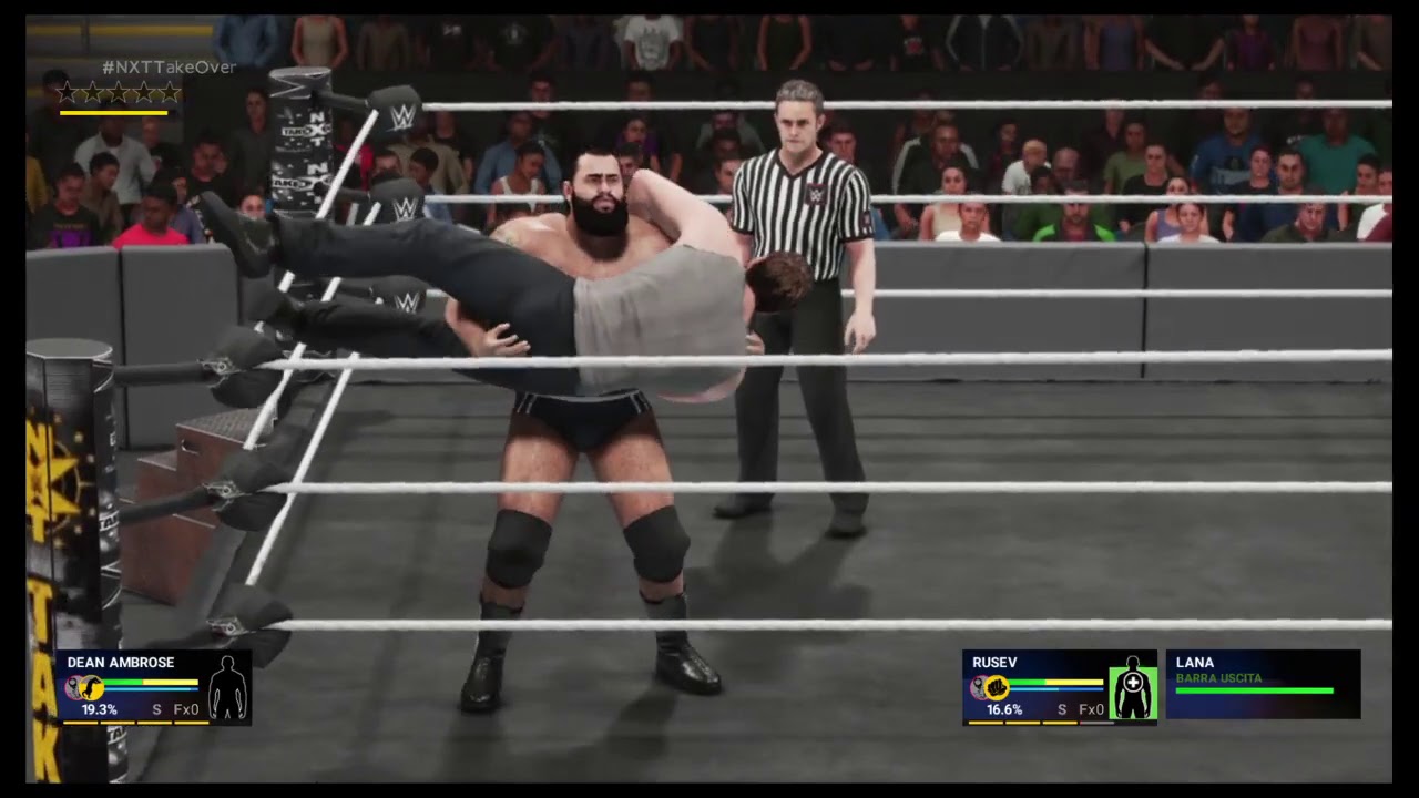 rusev vs dean ambrose - YouTube