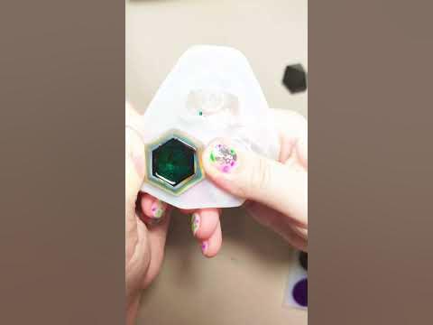 Кристаллы из эпоксидной смолы #resinart #эпоксиднаясмола #epoxy # ...