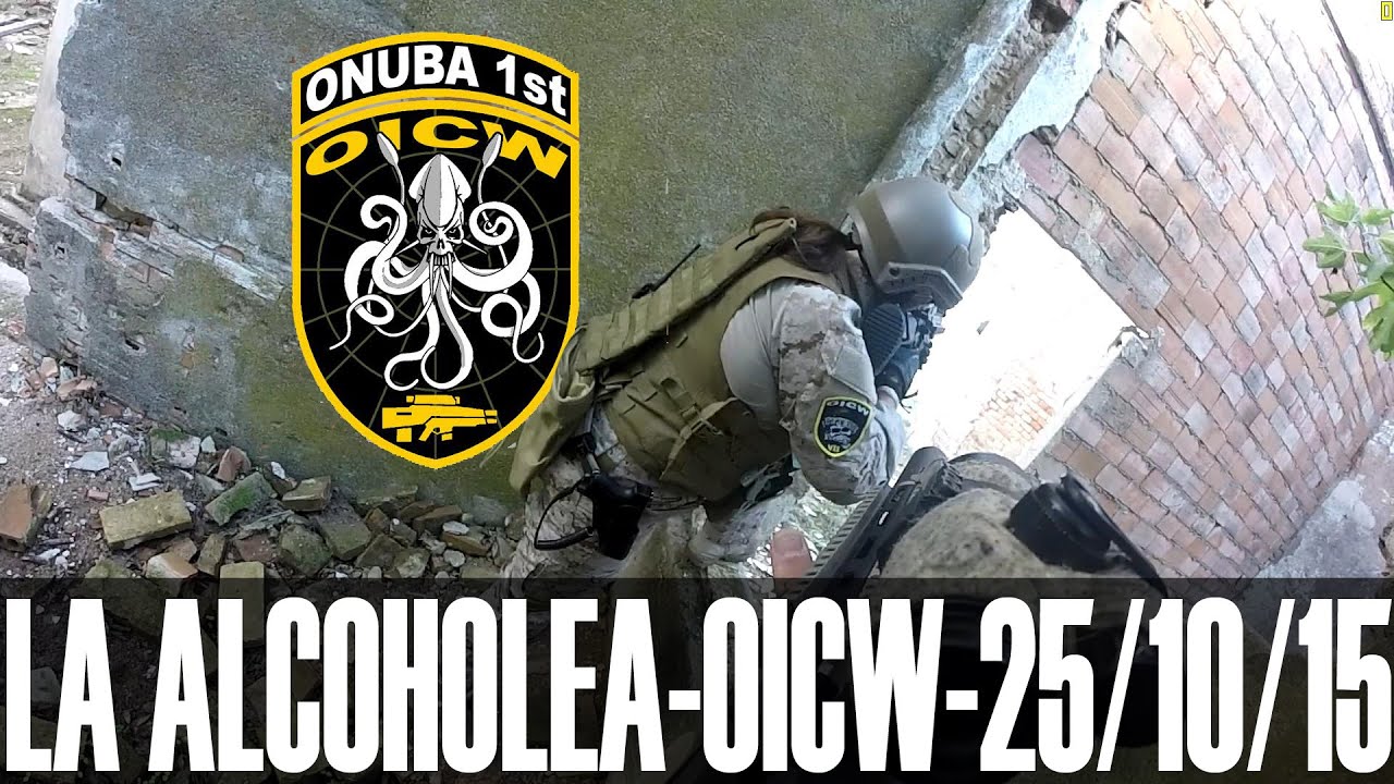 AIRSOFT CAMPO DE LOS OICW| LA ALCOHOLERA 25-10-15| DPE| GO PRO HERO 3 ...