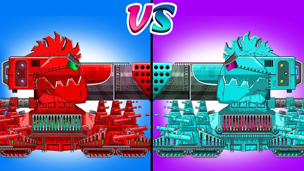 The World of Fire Tank Vs Ice Tank: ICE DORA KV44 vs FIRE DORA KV44 ...