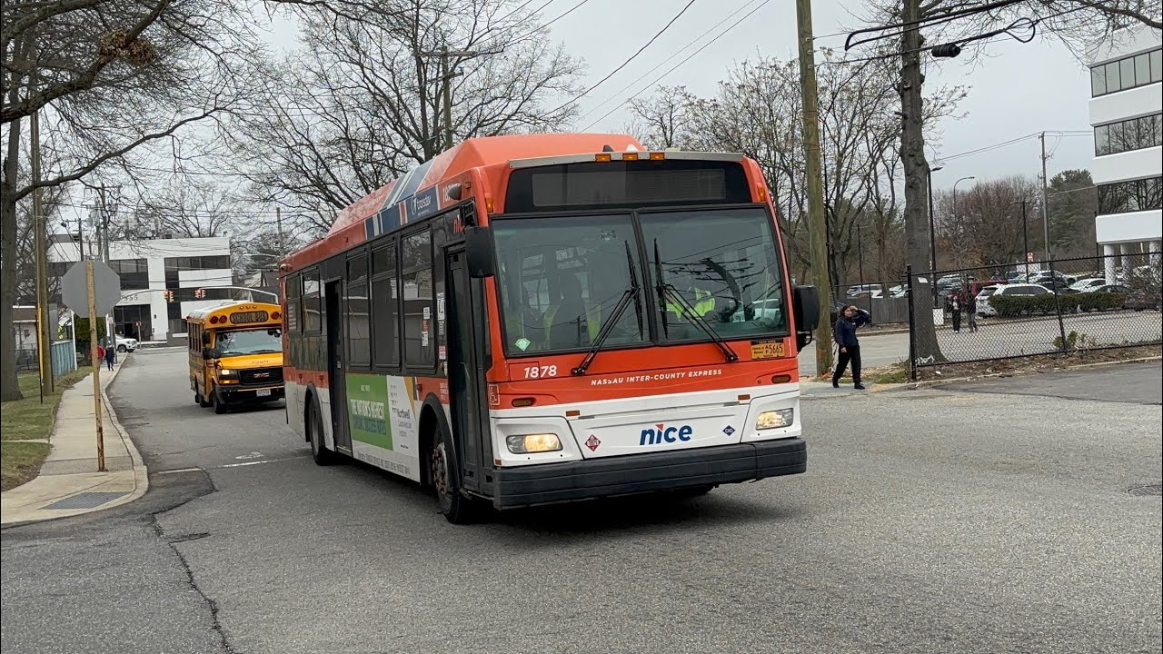 NICE Bus: 2012 Orion VII 3G CNG #1878 - YouTube