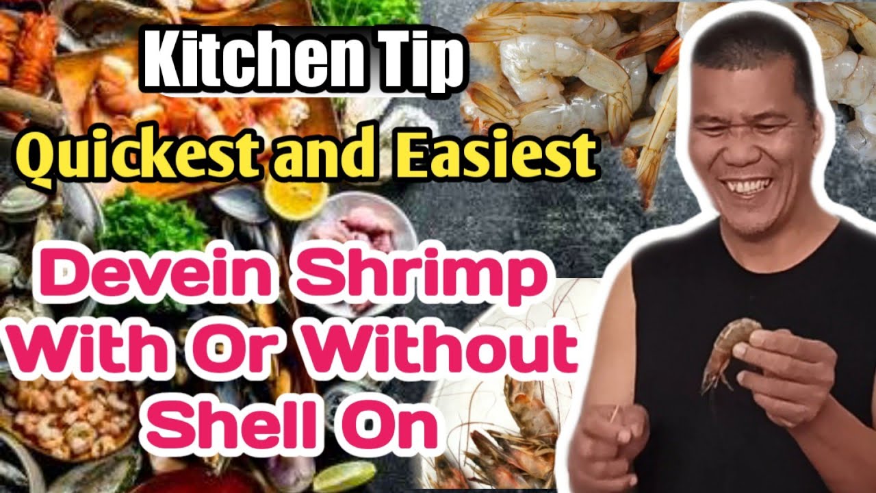 Devein Shrimp With Shell On...The Quickest And Easiest Way! (EP4) - YouTube