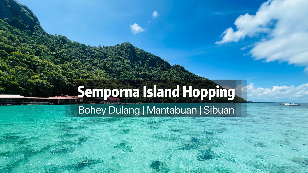 Sabah: Semporna Island Hopping - Bohey Dulang, Pulau Mantabuan & Pulau ...