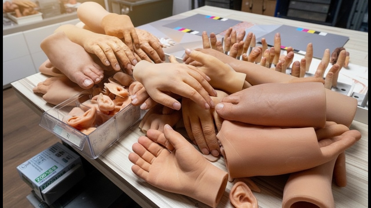 Process of Making $50000 Fake Hands for Handless People in Korea - YouTube