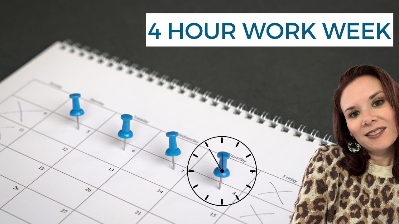 The 4 Hour Work Week: How To Work Smarter Not Harder - YouTube