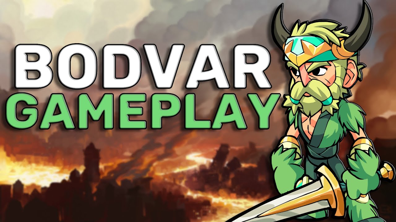 Brawlhalla: Bodvar Gameplay - YouTube